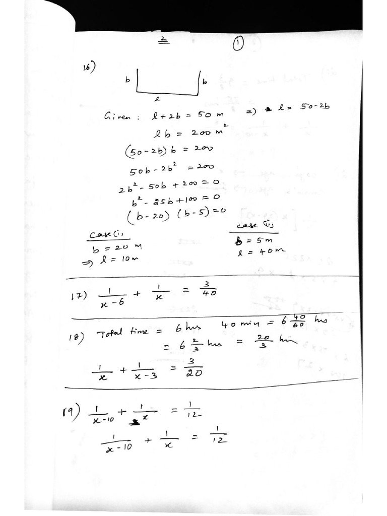 Hint for quadratic equations worksheet sums | PDF