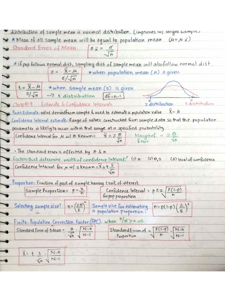Confidence Interval | PDF