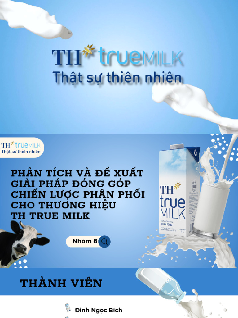 TH True MILK - Nhóm 8 | PDF