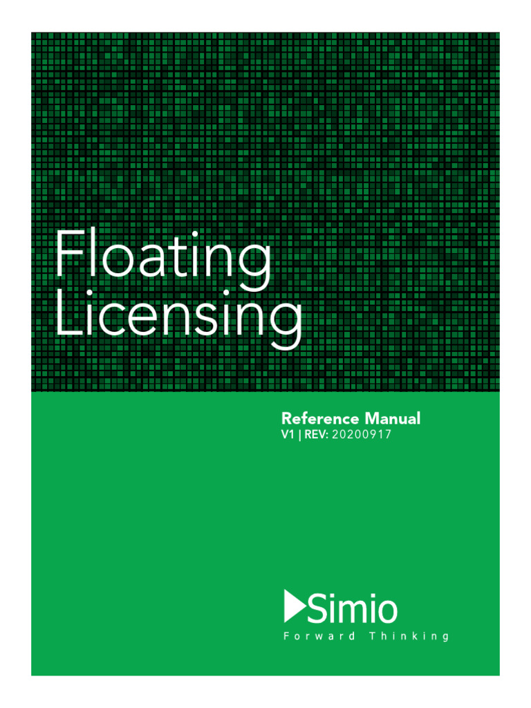 Simio Floating License Setup Guide | PDF | Microsoft Sql Server ...