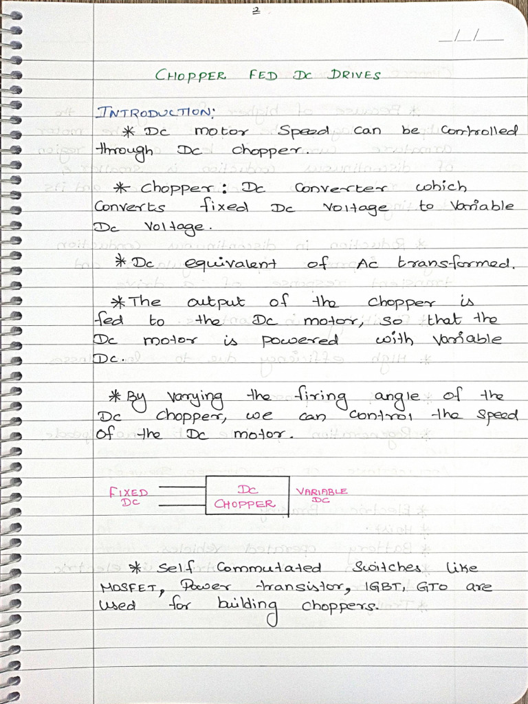 Unit 3 Chopper. | PDF | Computer Engineering | Electric Power