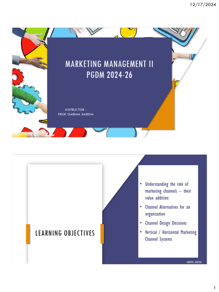 Session17-Channel Management | PDF | Franchising | Marketing