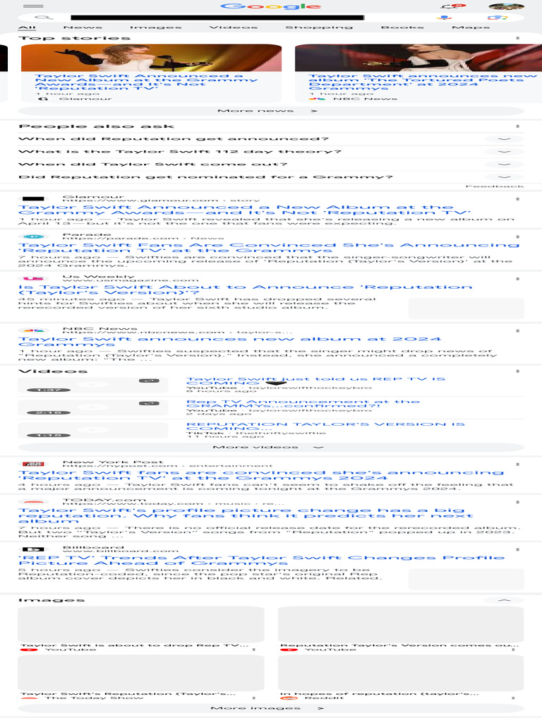 Did Taylor Swift Announce Reputation TV - Google Search | PDF | Music ...