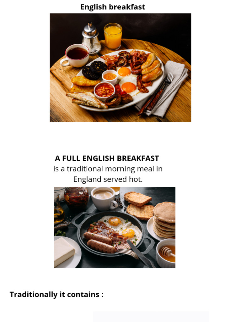 English Breakfast | PDF
