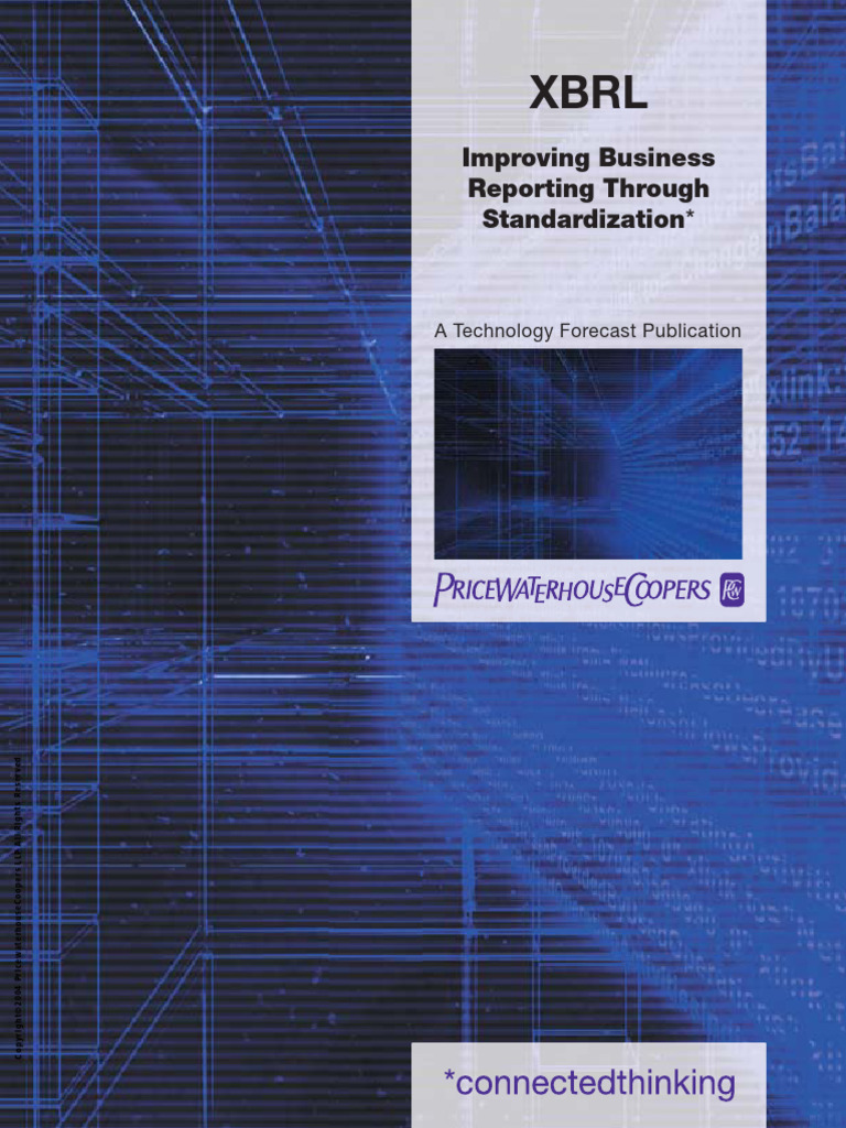 Xbrl Improving Business Reporting Through Standardization.pwc | PDF ...
