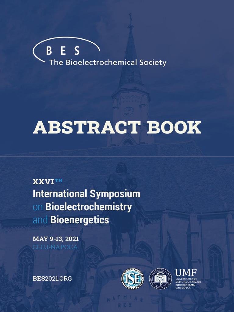 Program and Book of Abstracts BES 2021 Cluj-Napoca, Romania-1 | PDF ...