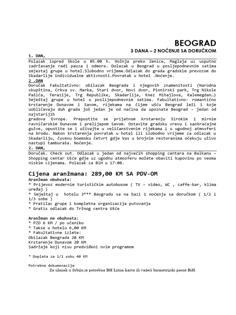 Beograd - 2 | PDF