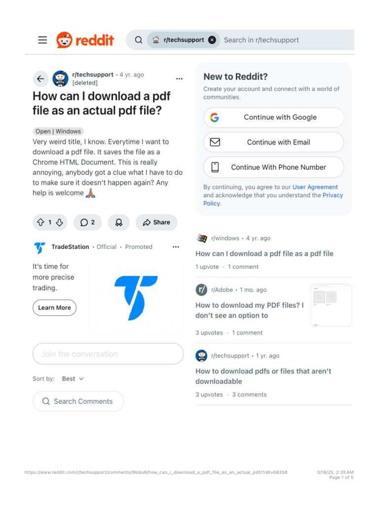 How Can I Download A PDF File As An Actual PDF File? - R-Techsupport ...