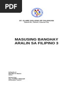 Filipino 3 Lesson Plan (Sanhi at Bunga) | PDF