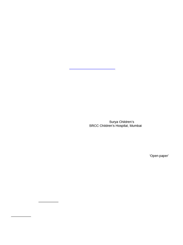 DR Shalin Parikh - CV, June 2024 | PDF | Neonatology | Pediatrics