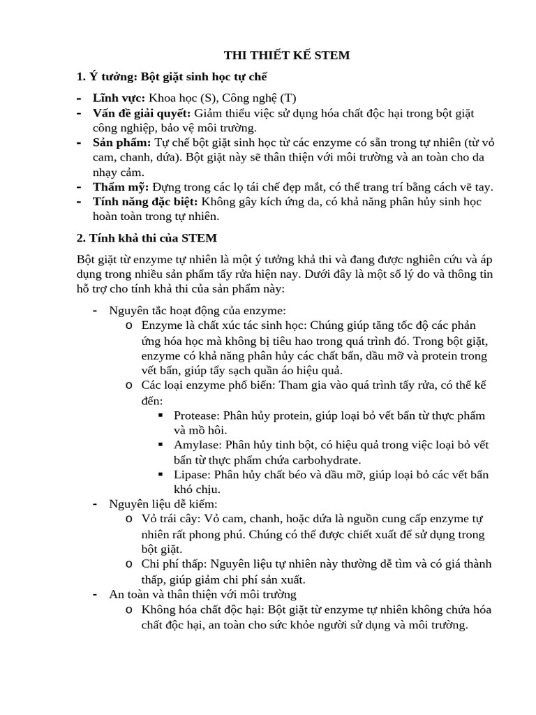 THI THIẾT KẾ STEM | PDF