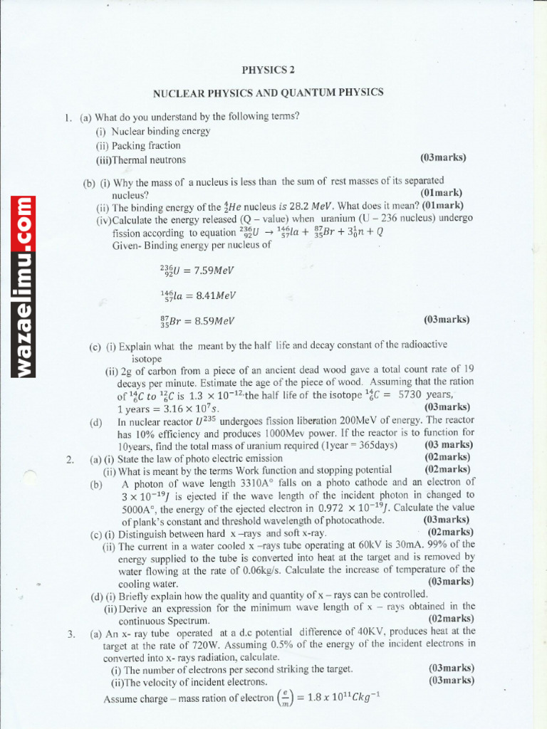 Nuclear Physics | PDF