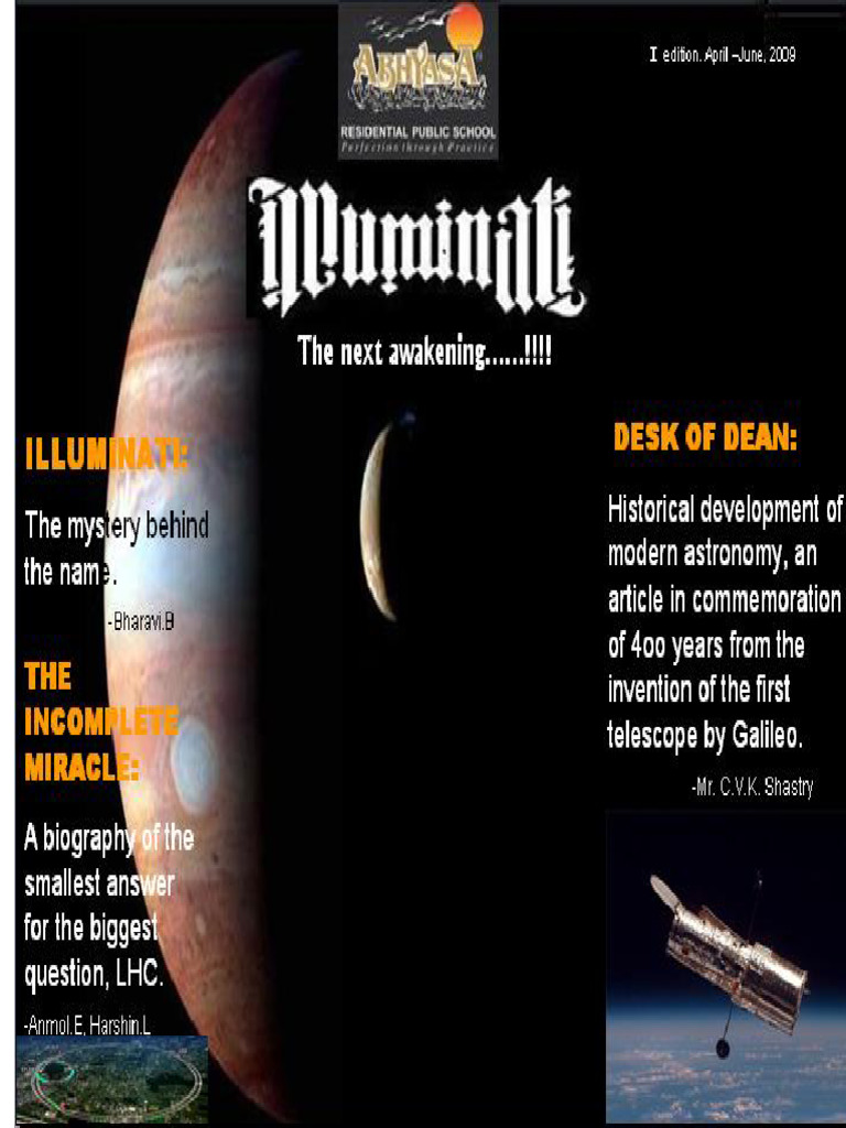 Maths and Sciences Magazine | PDF | Astronomy | Large Hadron Collider