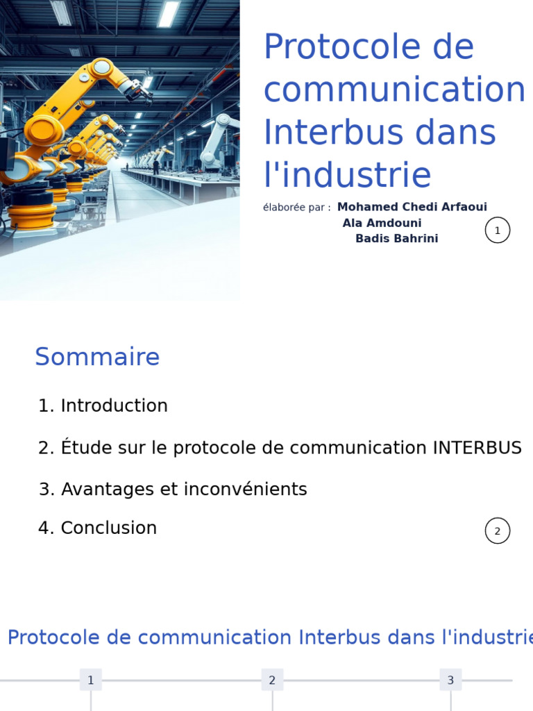 interbus | PDF | Matériel informatique | Électronique
