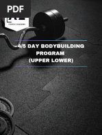 Athlean X Workout Program Overview | PDF | Individual Sports | Weight ...