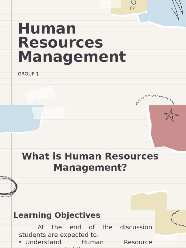 Human Resources Management | PDF | Human Resource Management | Human ...