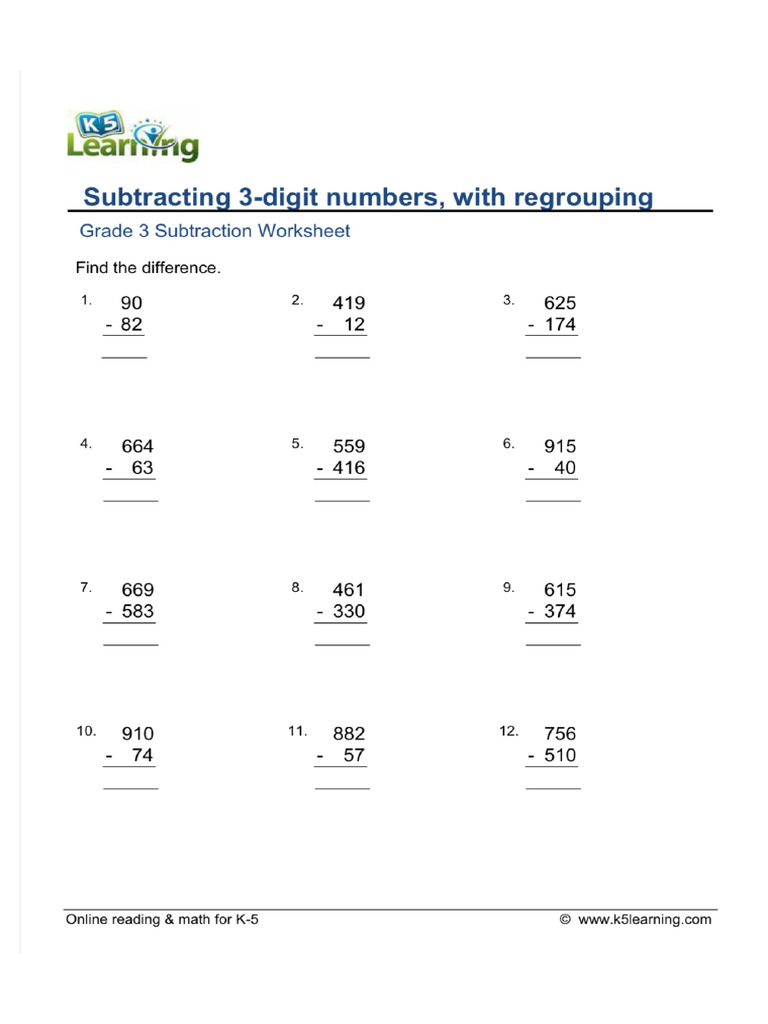 Maths Worksheet | PDF