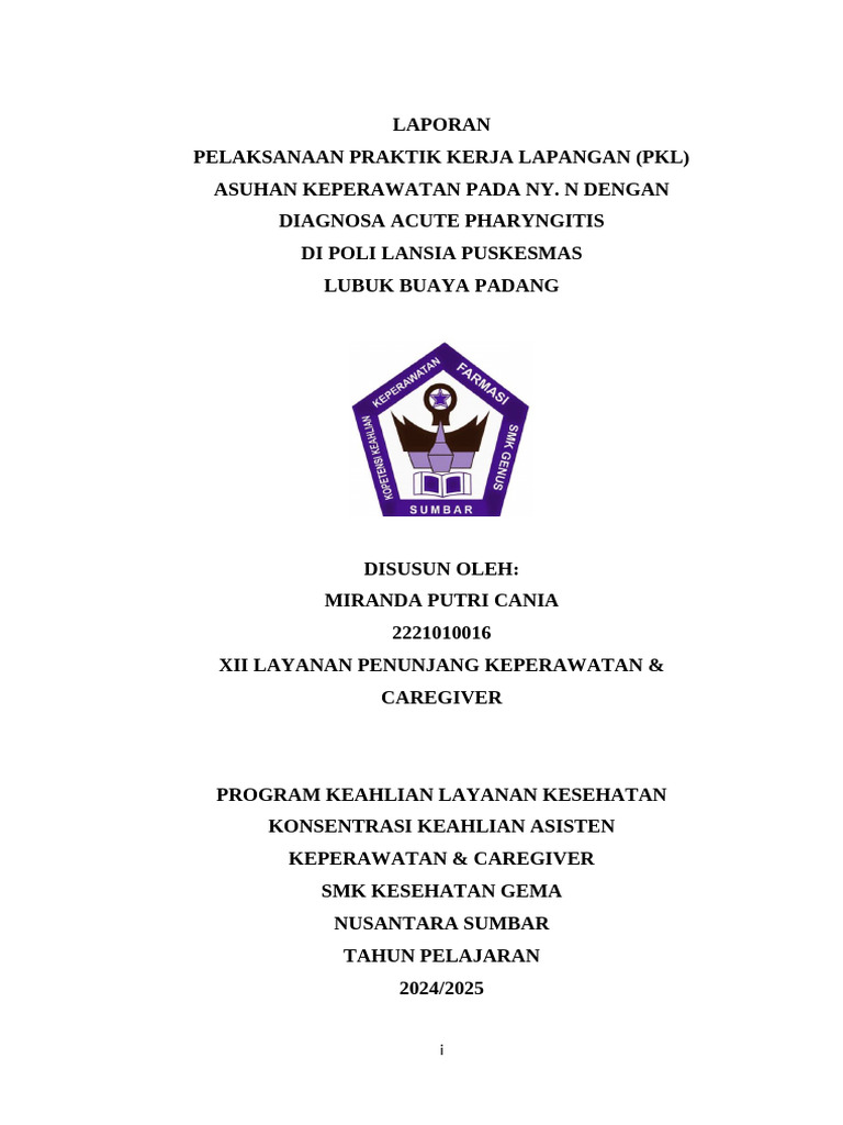 PKL Tahap Ii 2024 | PDF