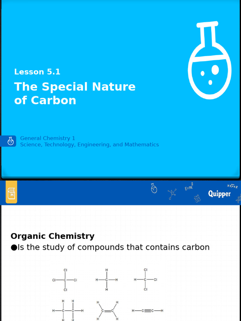 5 Organic Compounds 1 | PDF | Hydrocarbons | Alkene