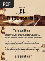 El Filibusterismo Kabanata 38 Buod, Mga Tauhan, A | PDF