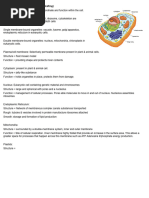 Cell Organelles Detailed Notes | PDF | Endoplasmic Reticulum | Cell ...