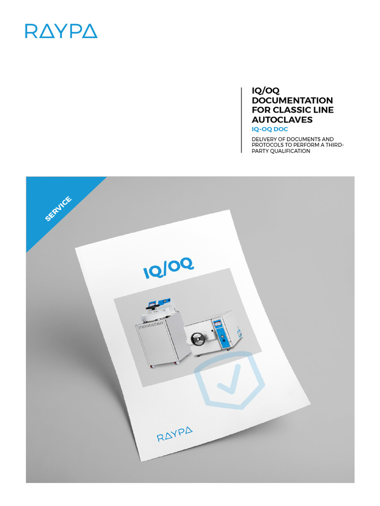 IQ/OQ Documentation for Autoclaves | PDF | Intelligence Quotient