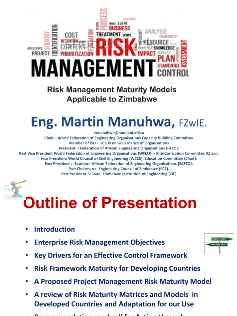 Risk Assessment Maturity Models For Zimbabwe Eng Martin Manuhwa | PDF