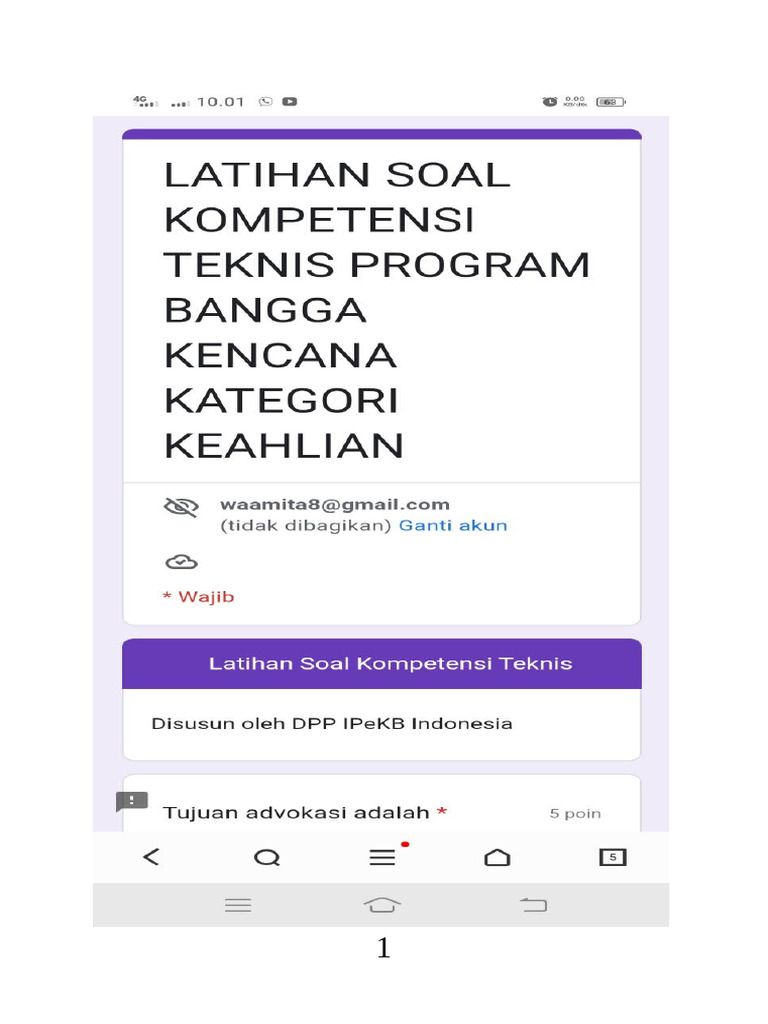 Soal KB Keahlian | PDF