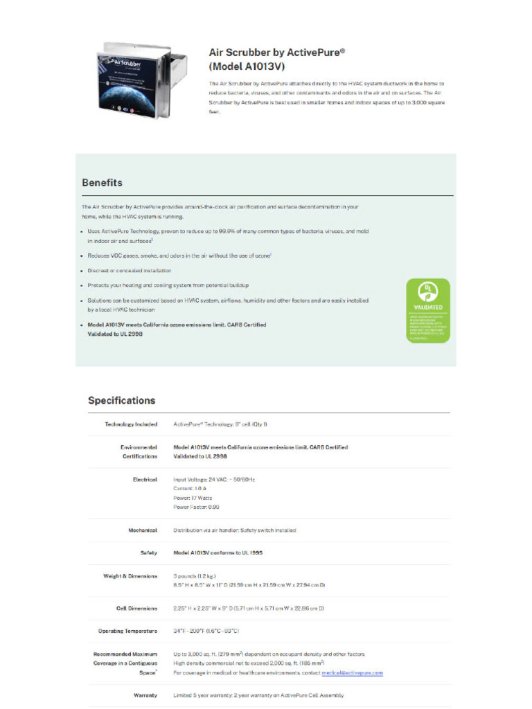 Air SCrubber | PDF