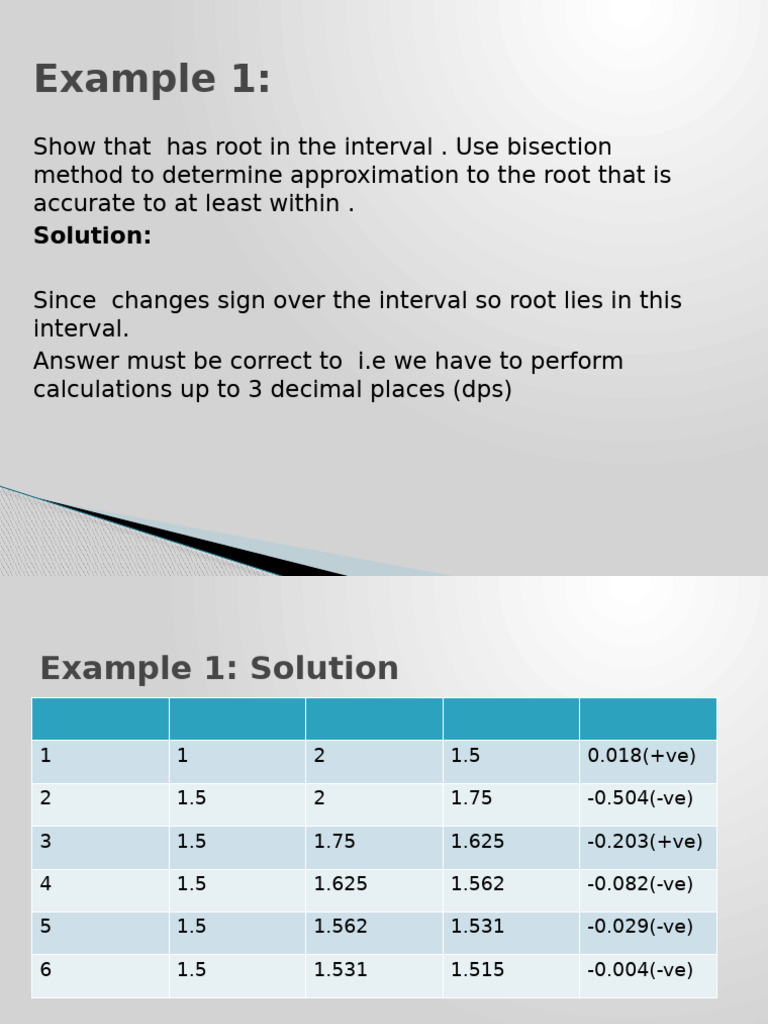 Lec 4 Bisection-Method Emp. and False Position Method | PDF | Mathematical Analysis | Mathematics