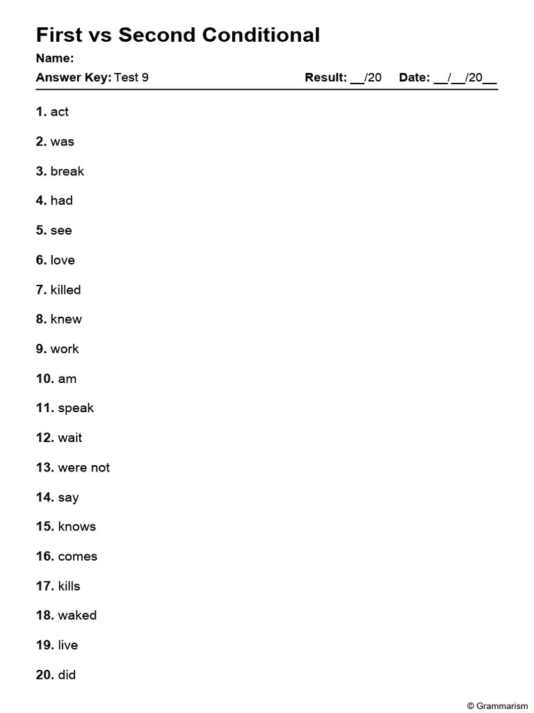 grammarism-first-vs-second-conditional-test-9-answers-2109048-pdf