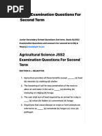 JSS2 Basic Technology Exam Questions 2024 | PDF | Circle | Wood