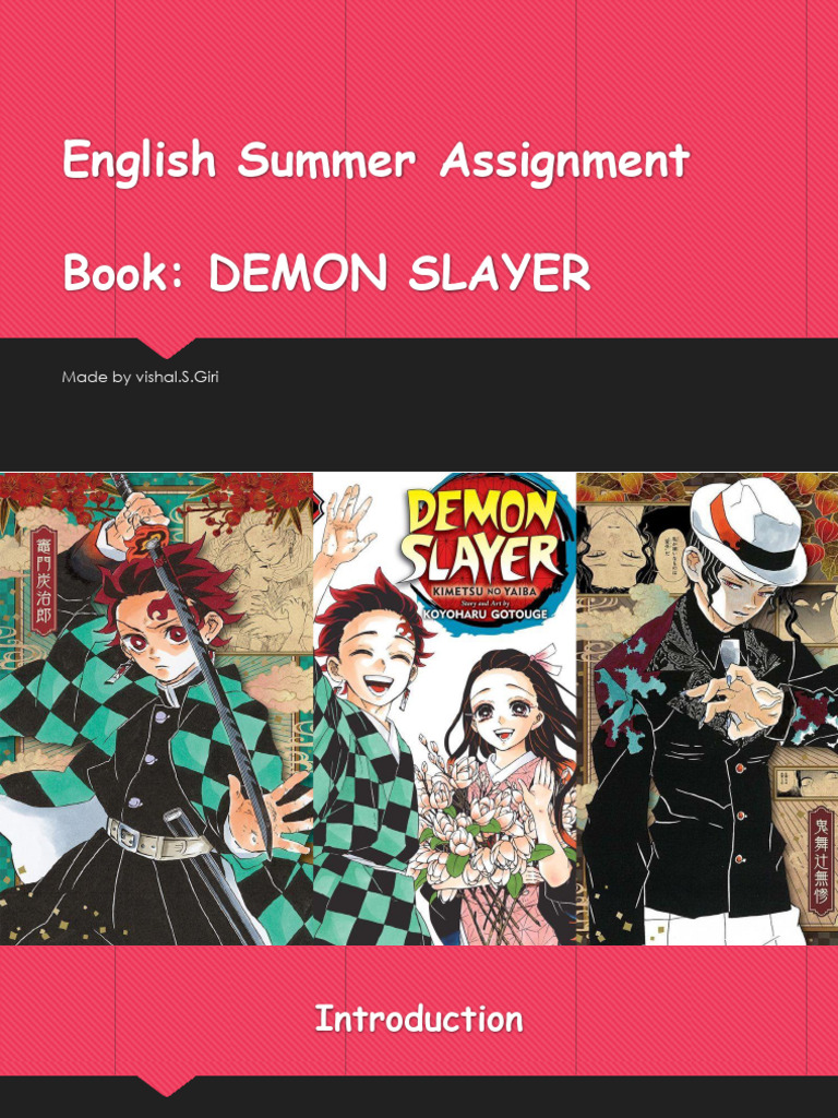 English Summer Assignment | PDF