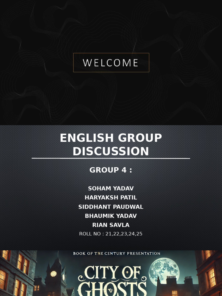 English GD Presentation | PDF