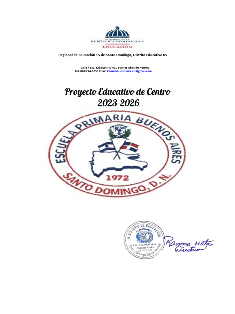 Proyecto Educativo de Centro (Pec) | PDF | Plan de estudios | Evaluación