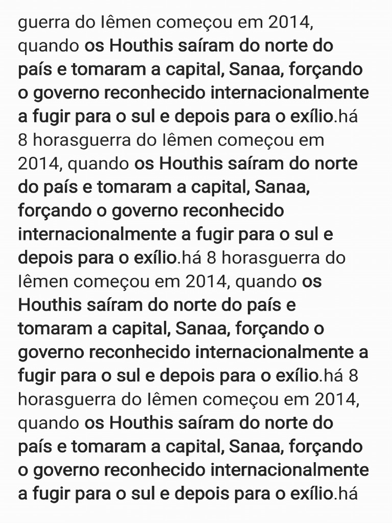 História Do Lemen | PDF