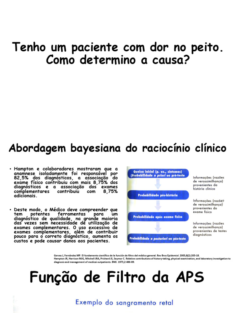 DOR TORACICA-USJT-21!02!2022-Tenho Um Paciente Com Dor No Peito | PDF ...