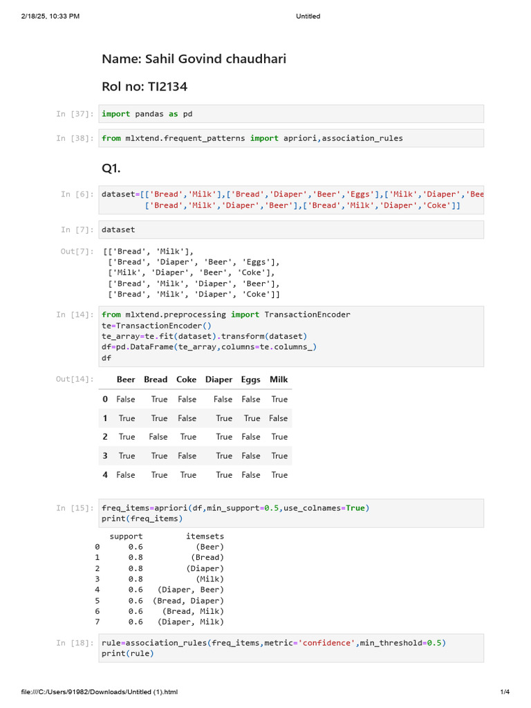 TI2134_PracticalAssignment_2 | PDF | Data Management | Algorithms