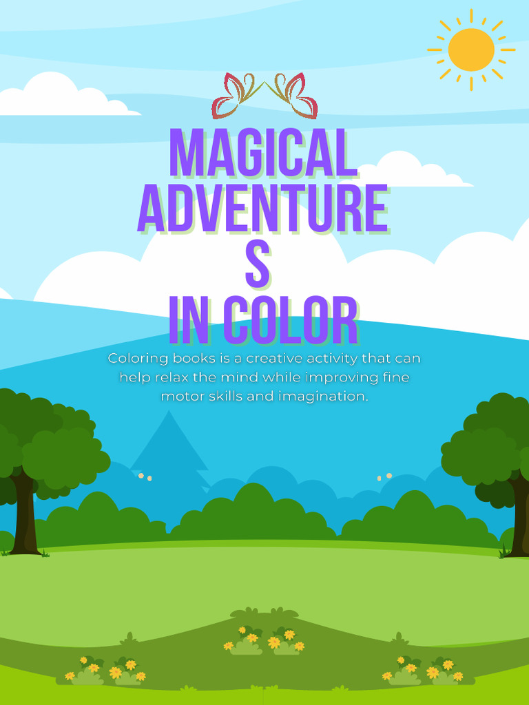 Colorful Illustrations Coloring Book Cover Document A4_20250313_052259 ...