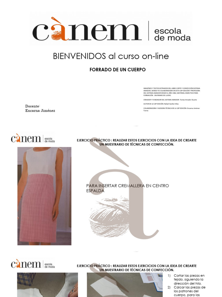 2 Forrado de Un Cuerpo-Prensatelas | PDF | Ropa