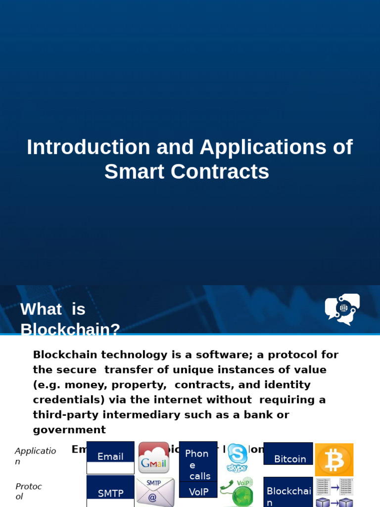 Smart Contracts | PDF | Bitcoin | Peer To Peer