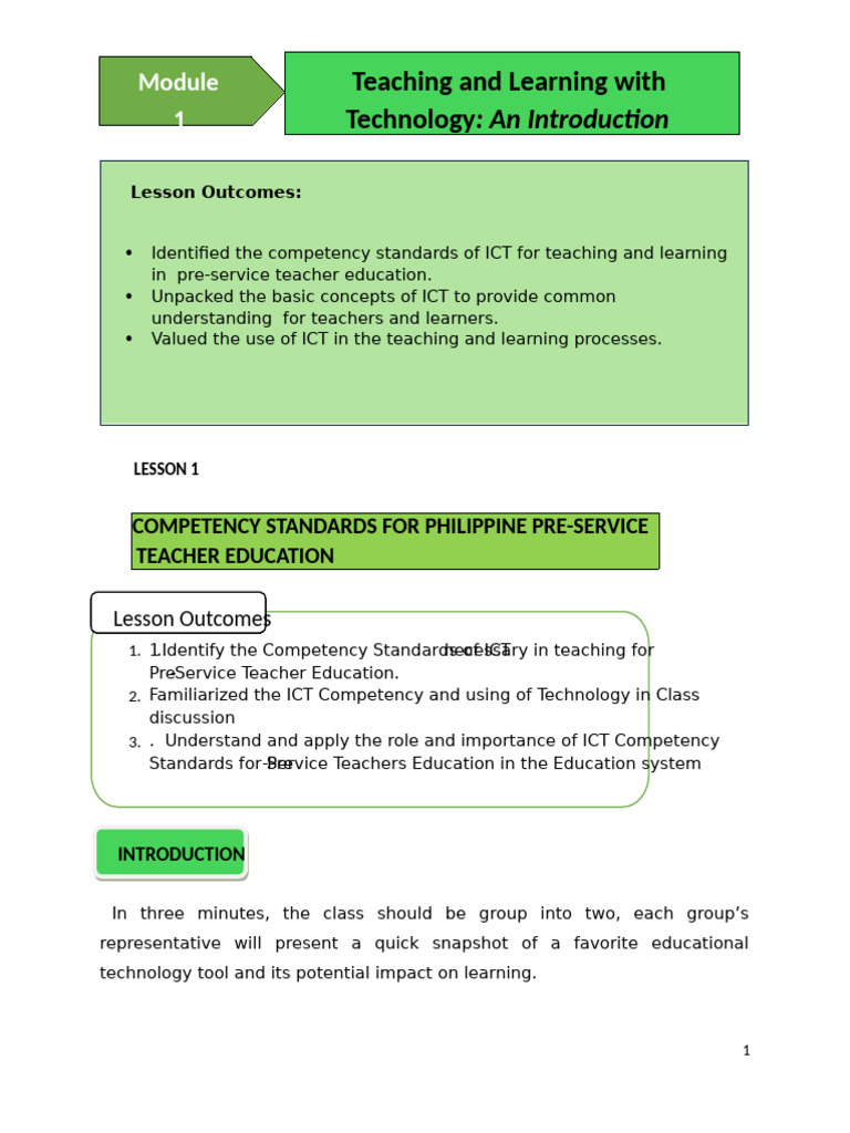 Cpe107 Final Module | PDF | Educational Technology | Learning
