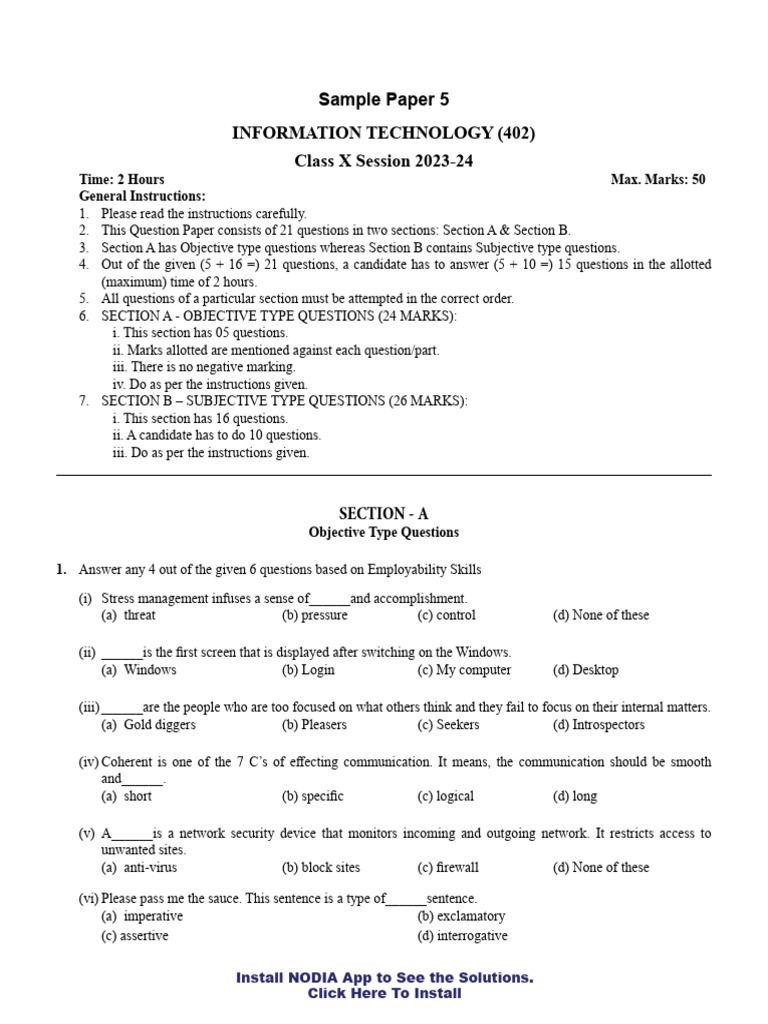 sample-5 | PDF | Worksheet | Databases
