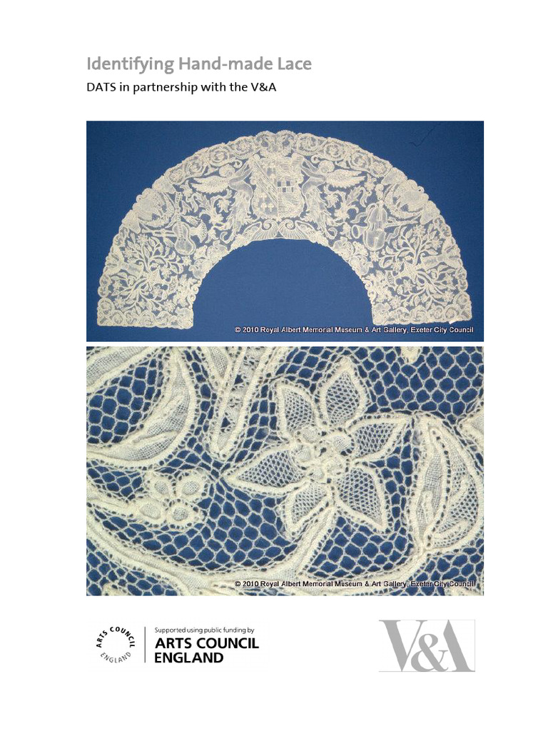 Identifying Handmade Lace | PDF | Lace | Embroidery