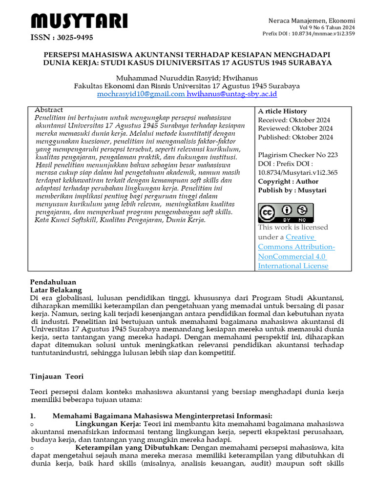 Kurikulum Siap Kerja Soft Skill 1 | PDF