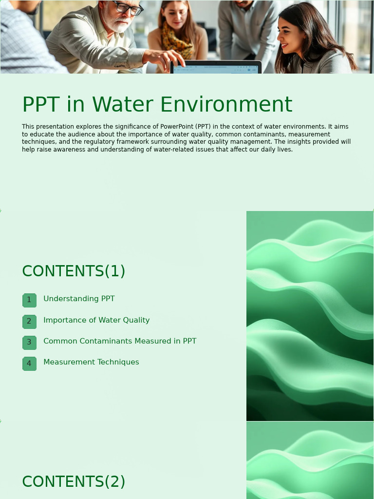 in Water Environment | PDF | Water Pollution | Water Quality