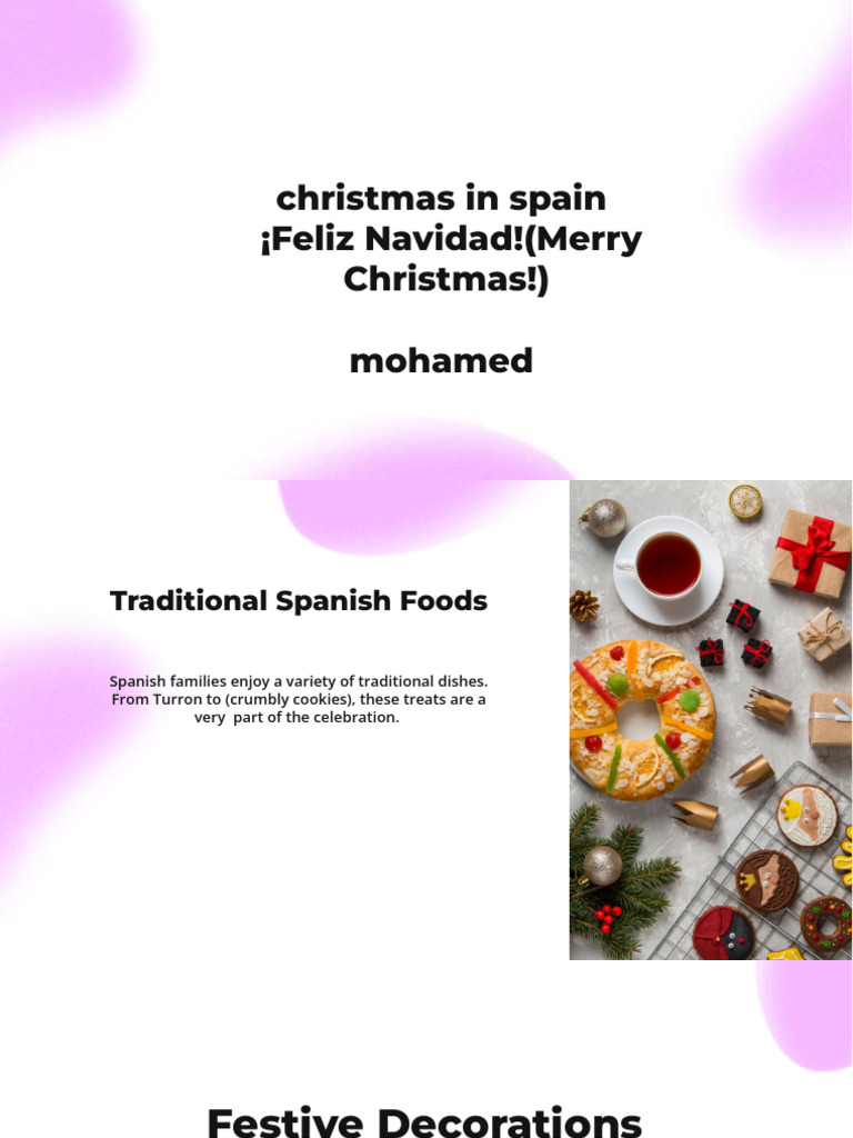 Spanish Christmas Celebration For GCSE Learners | PDF