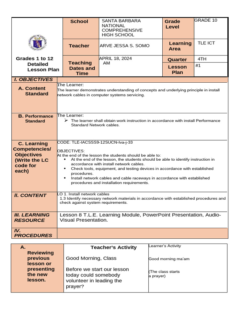 Dlp2 Workplace Somo | PDF | Computer Network | Network Switch