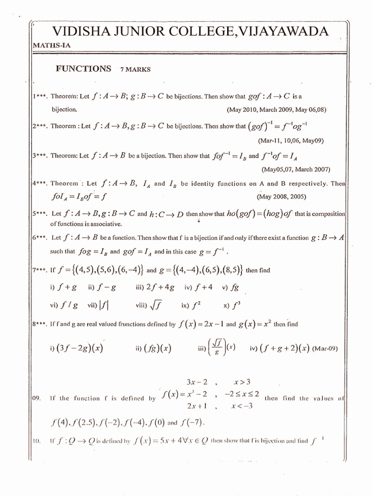 Maths - 1a | PDF