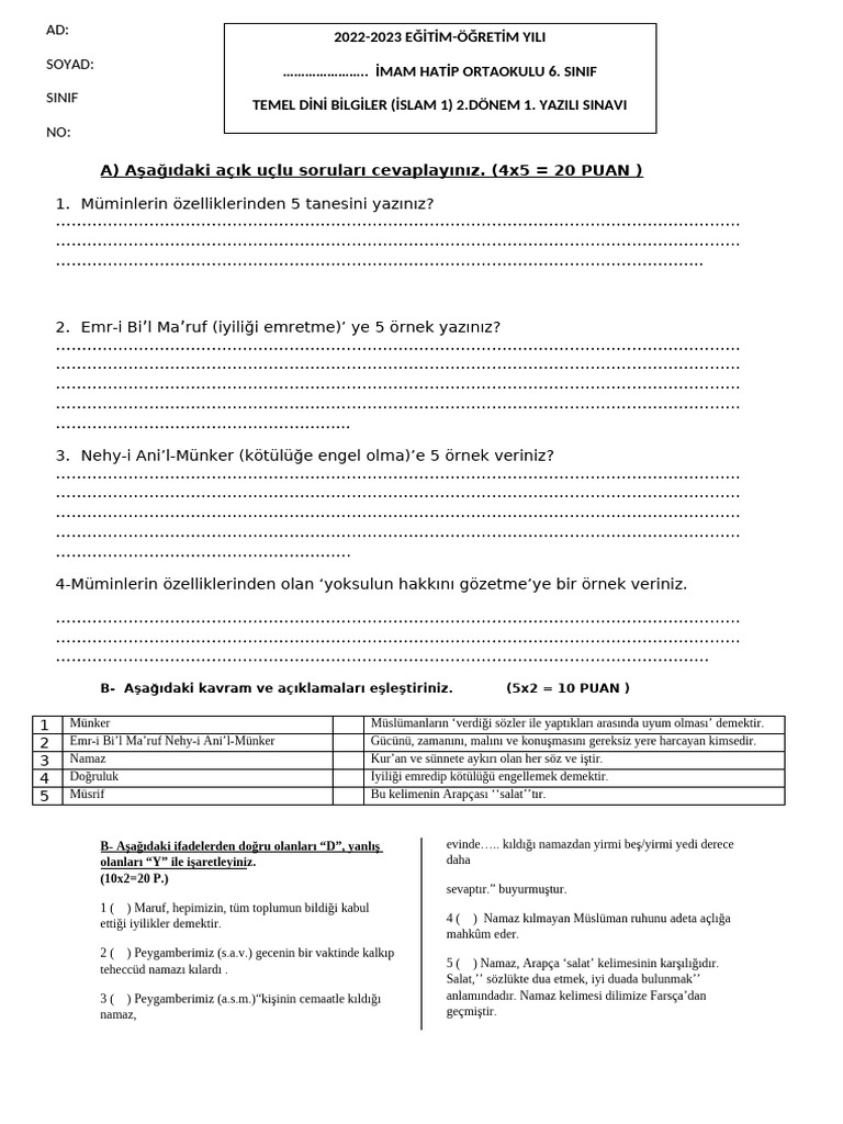 6 S TDB 2 1 Yaz | PDF